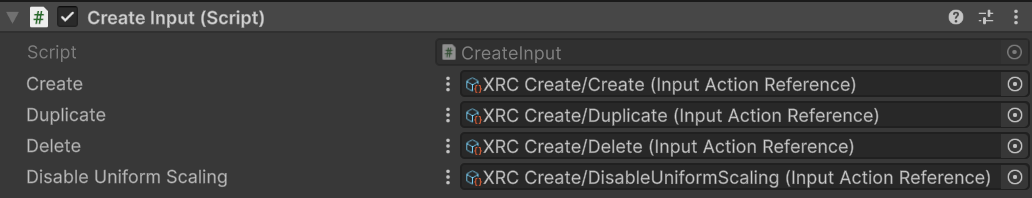 Components | XRC Create